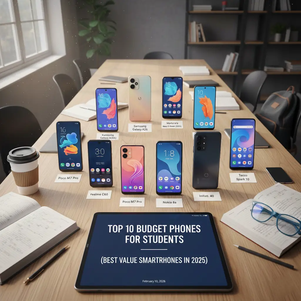 Top-10-Budget-Phones-for-Students: Affordable Choices